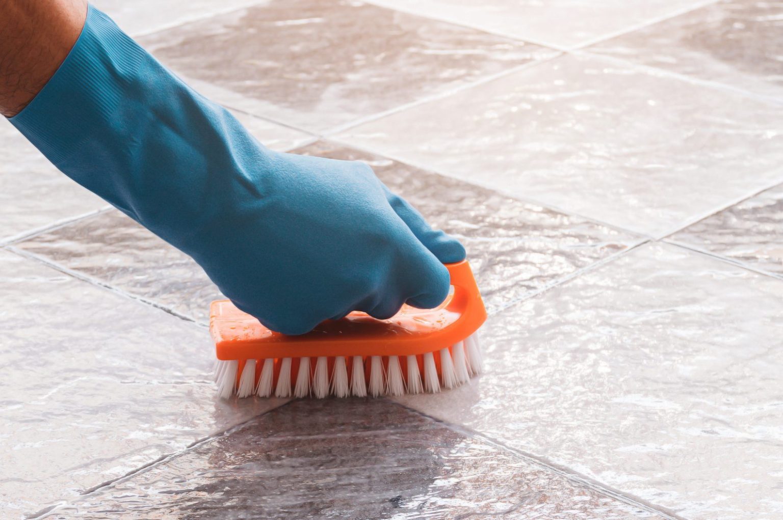 How to Clean Floor Tile Grout
